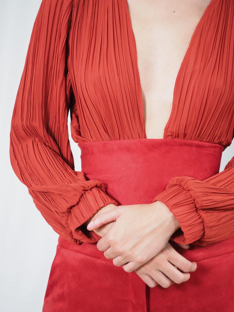 Top Emi - Cranberry – Cipango Paris